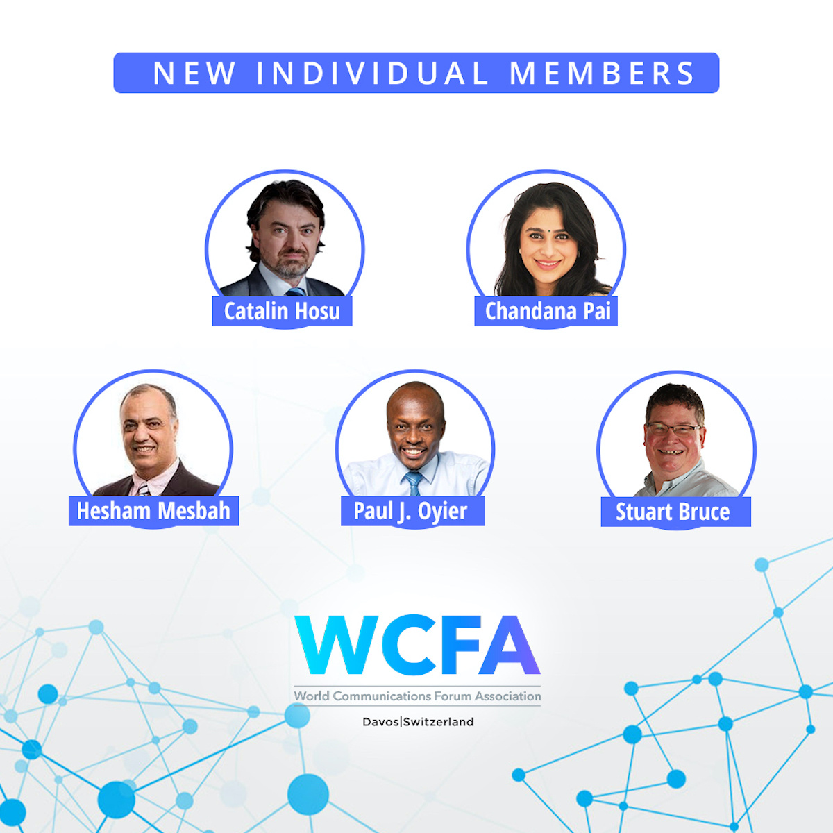 WCFA Welcomes Five New Members - News - WCFA / World Communication ...